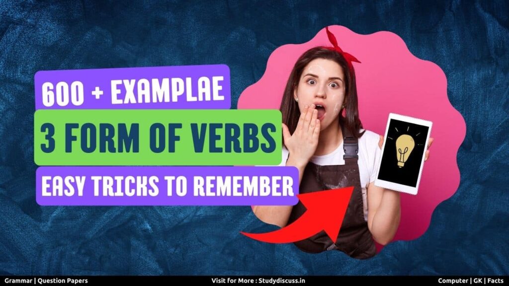 Three Forms Of Verbs 600 Verb List Three Forms Of Verbs 600 Verb List