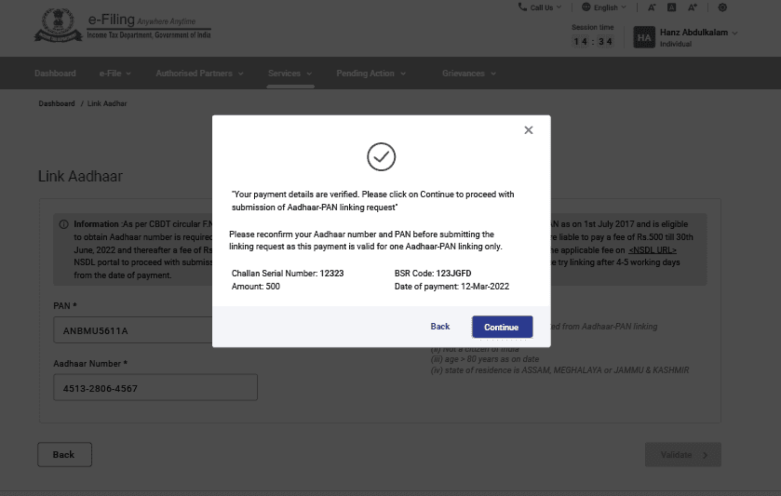 Aadhar Link with PAN - Aadhar to PAN Link Just in 1 Click